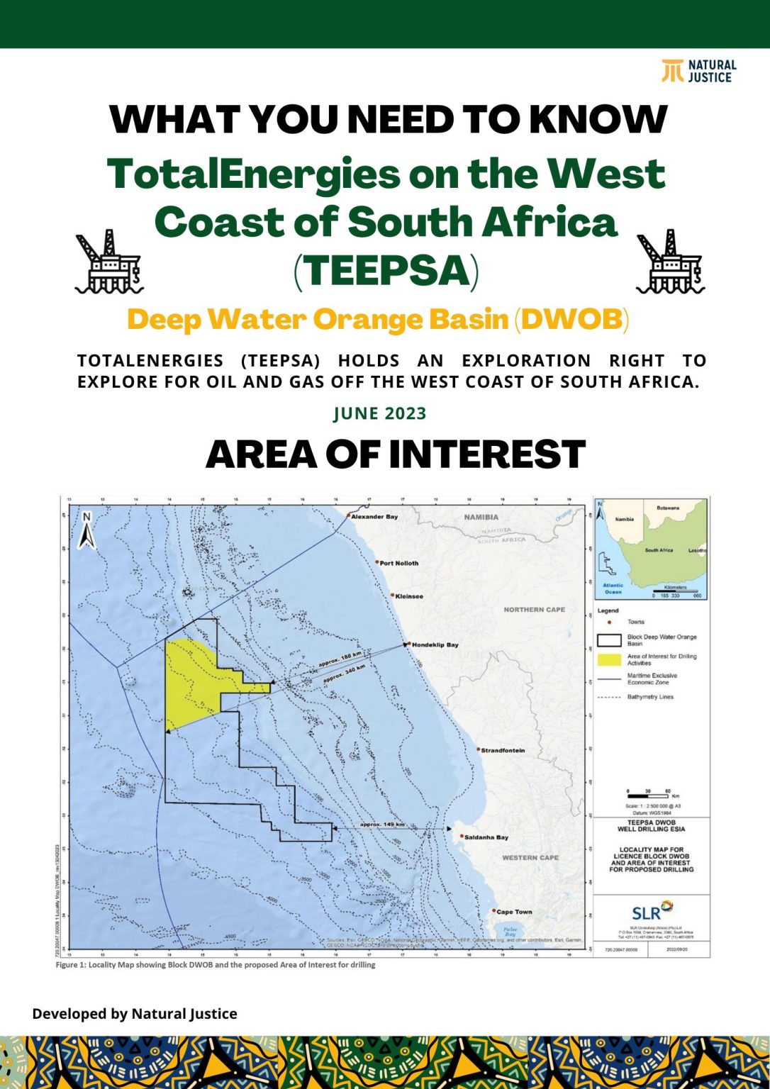 Pamphlet: TotalEnergies on the West Coast of South Africa (Deep Water Orange Basin)